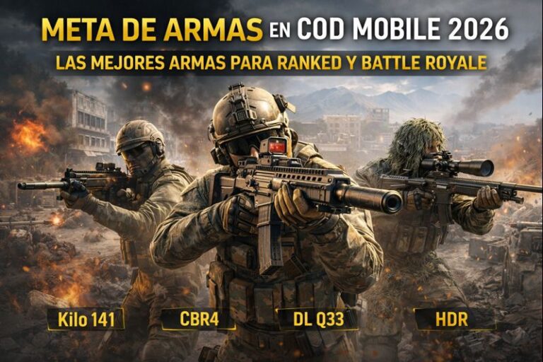 Meta de Armas en Call of Duty Mobile 2026: Las Mejores Armas para ...